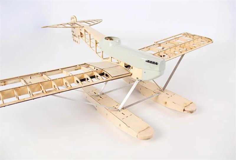 Brandenburg W29 Fixed Wing Plane Model Balsa Wood Kit DIY Skin Hardware ...