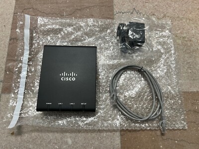 Cisco ATA 187 Analog Telephone Handset-to-Ethernet Adaptor - Black ...