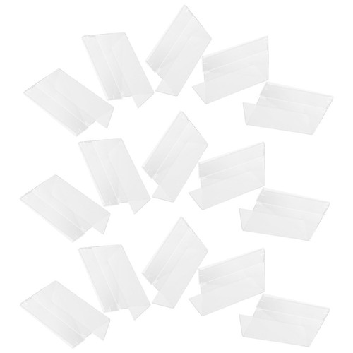 20Pcs Sign Display Holder Hanging Labels Basket Labels Clip On | eBay