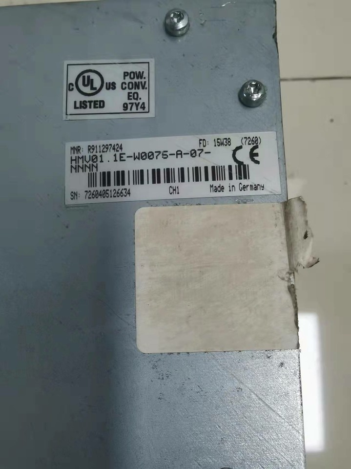 1PC for 100% test HMV01.1E-W0075-A-07-NNNN (by Fedex or DHL 90days ...