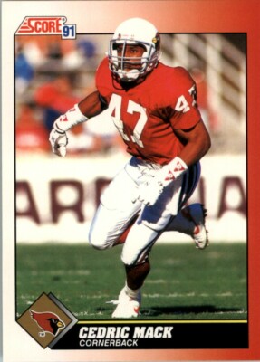 1991 Score NFL Cedric Mack #218 | eBay