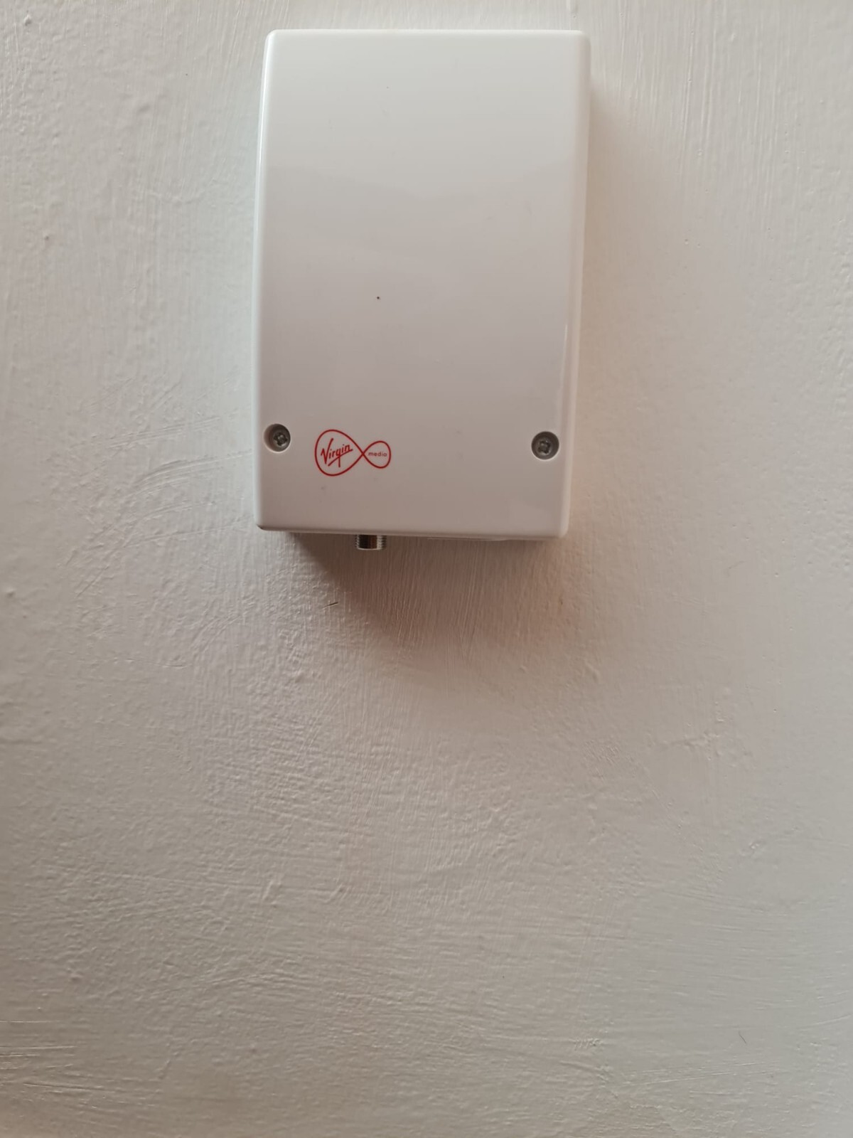 *NEW* Virgin Media internal white Wall Socket + Isolator for TV or ...
