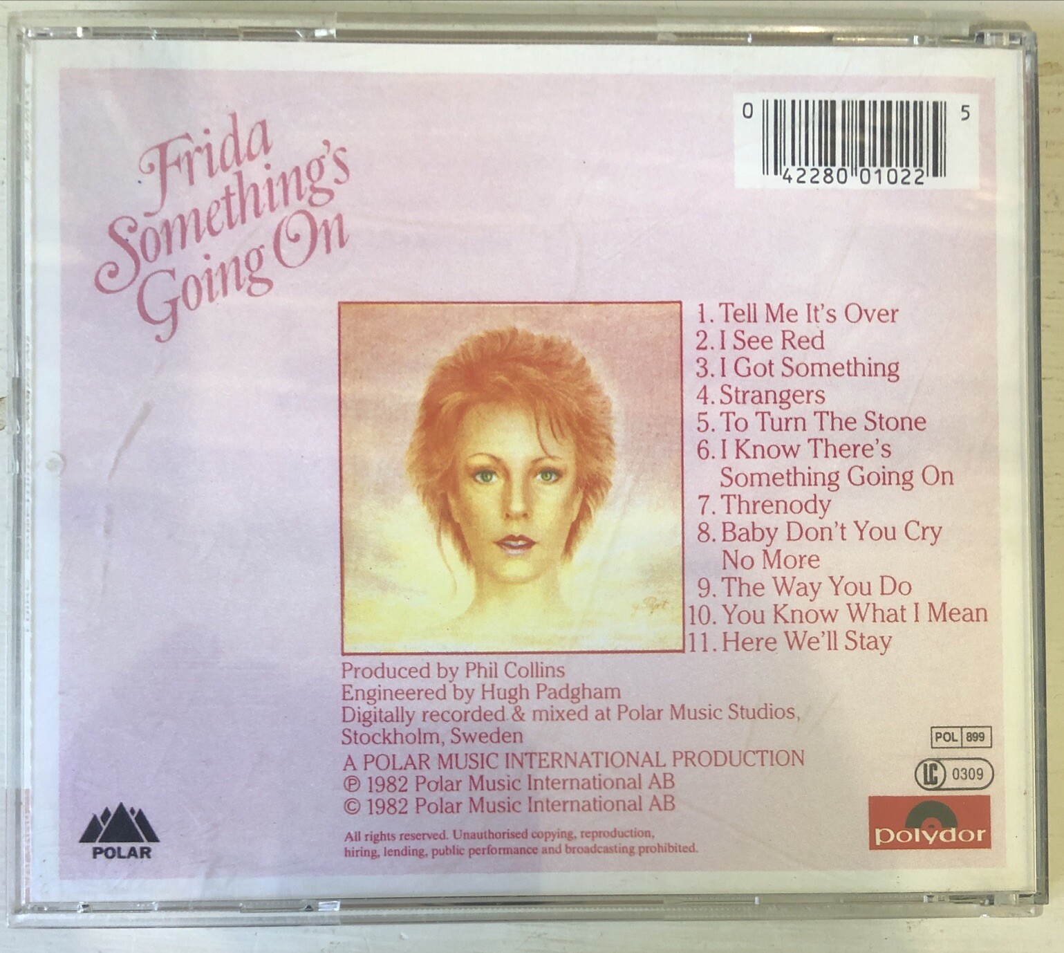 FRIDA "Something's Going On" Rare 1991 11Trk *Import CD *ABBA *Phil ...
