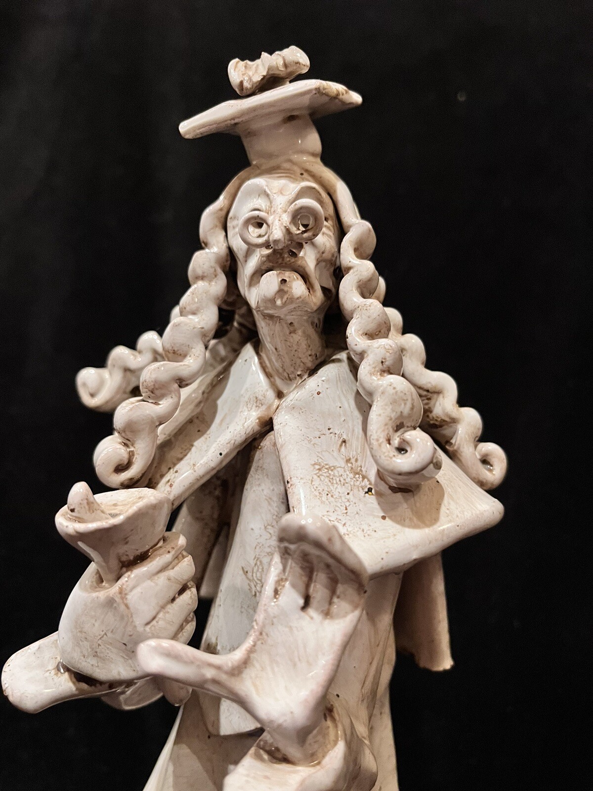 Vintage Dino Bencini Italian Sculpture Figurine Barrister/Lawyer ...