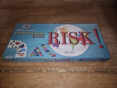 RISK Parker Brothers 1959 Classic Reproduction Family Board Game ...