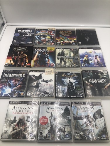 Lot of 15 Sony PlayStation 3 PS3 Games - Tested/Working | eBay
