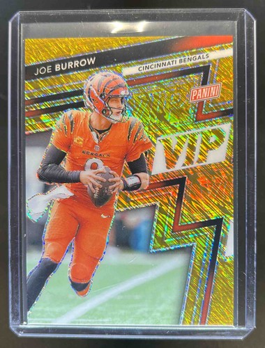 2025 Panini NSCC VIP Packs Wrapper Joe Burrow Gold Shimmer Prizm #2/10 ...