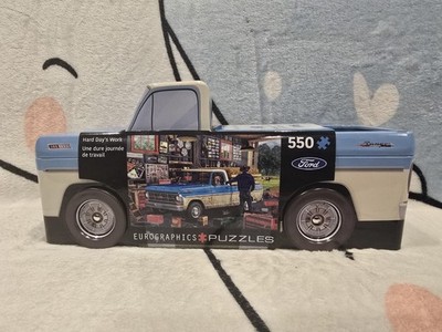 Ford F-100 Pickup Truck Hard Day's Work 550 Piece Jigsaw Puzzle ...