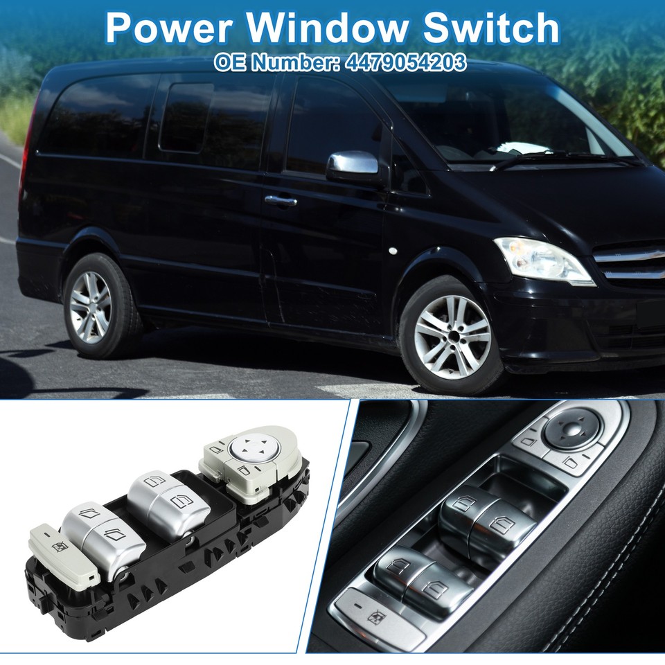 Elektrischer Fensterschalter Nr.4479054203 Vorne Links für Mercedes ...
