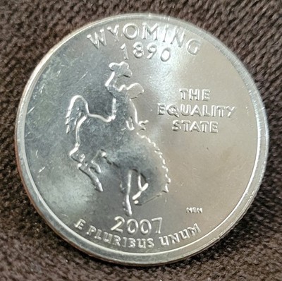 2007 P Wyoming State Quarter Circulated *LAST CALL* | eBay