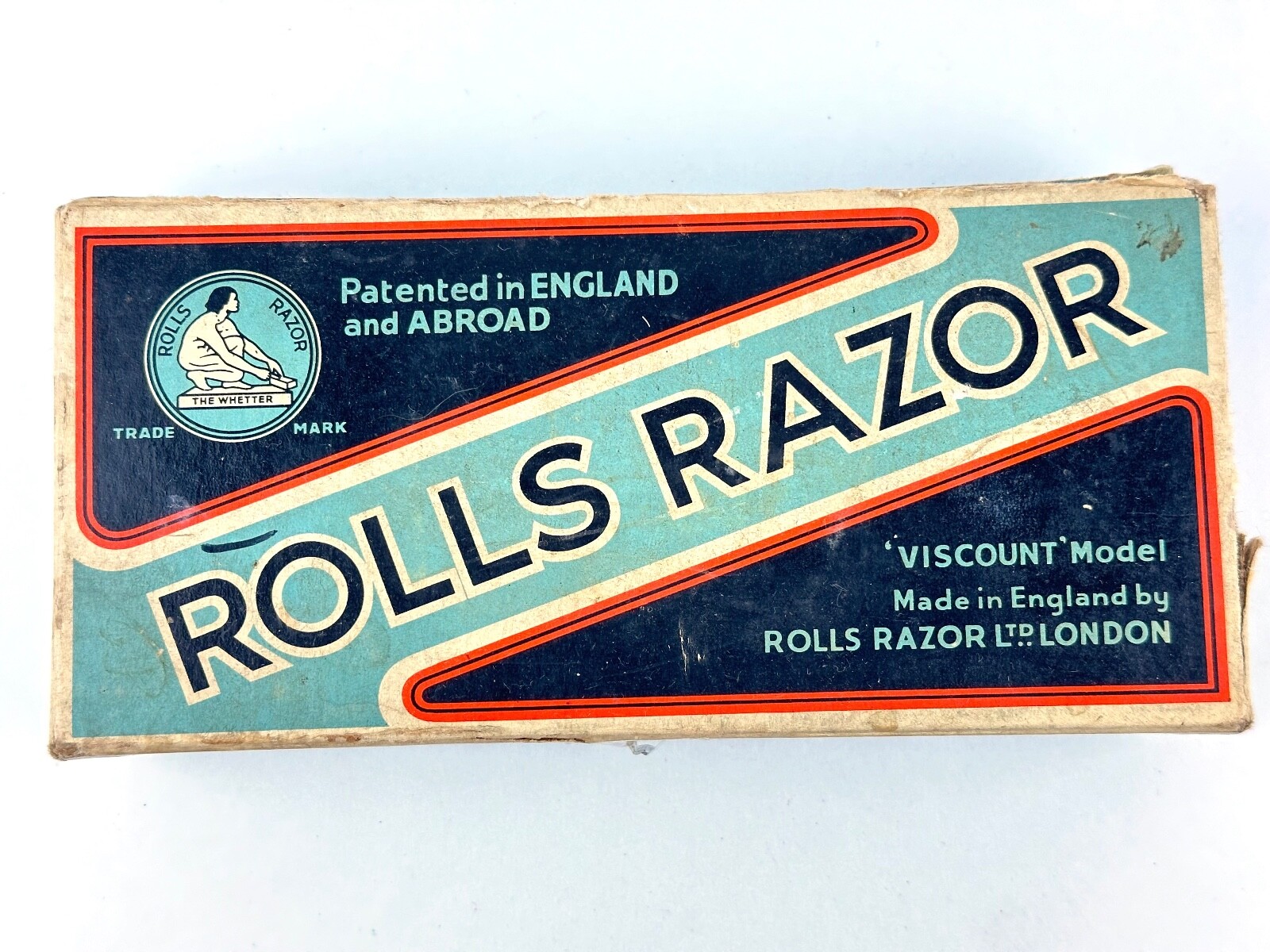 Vintage 1927 Rolls Razor Complete in box Antique Made in England See 16 ...