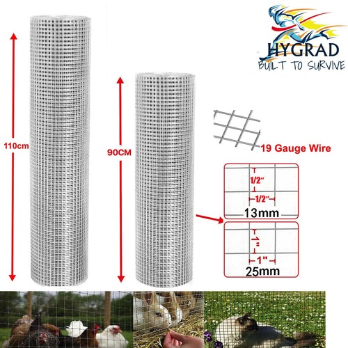 Galvanized Steel Welded Chicken Coop Mesh Wire Rabbit Run Pet Fence ...