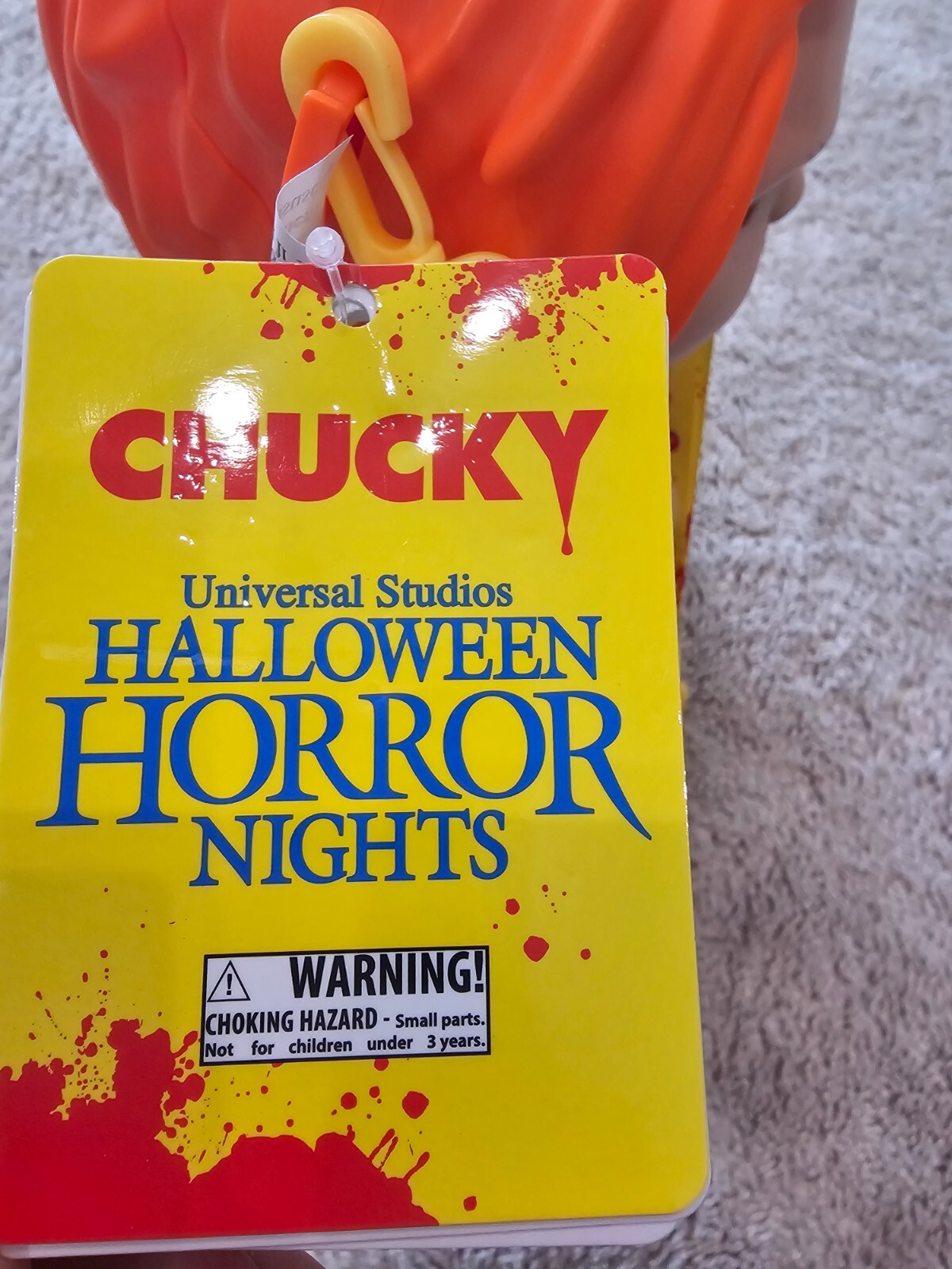 Chucky Talking Animated Popcorn Bucket Universal Studios Halloween ...