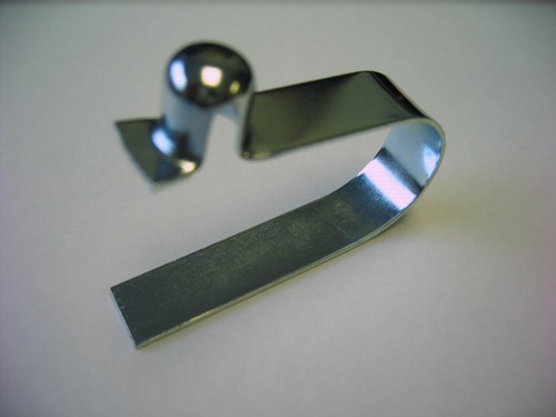 32MM TUBE DIA PRESSED SINGLE BUTTON SPRING CLIP FOR TENT & AWNING POLES ...