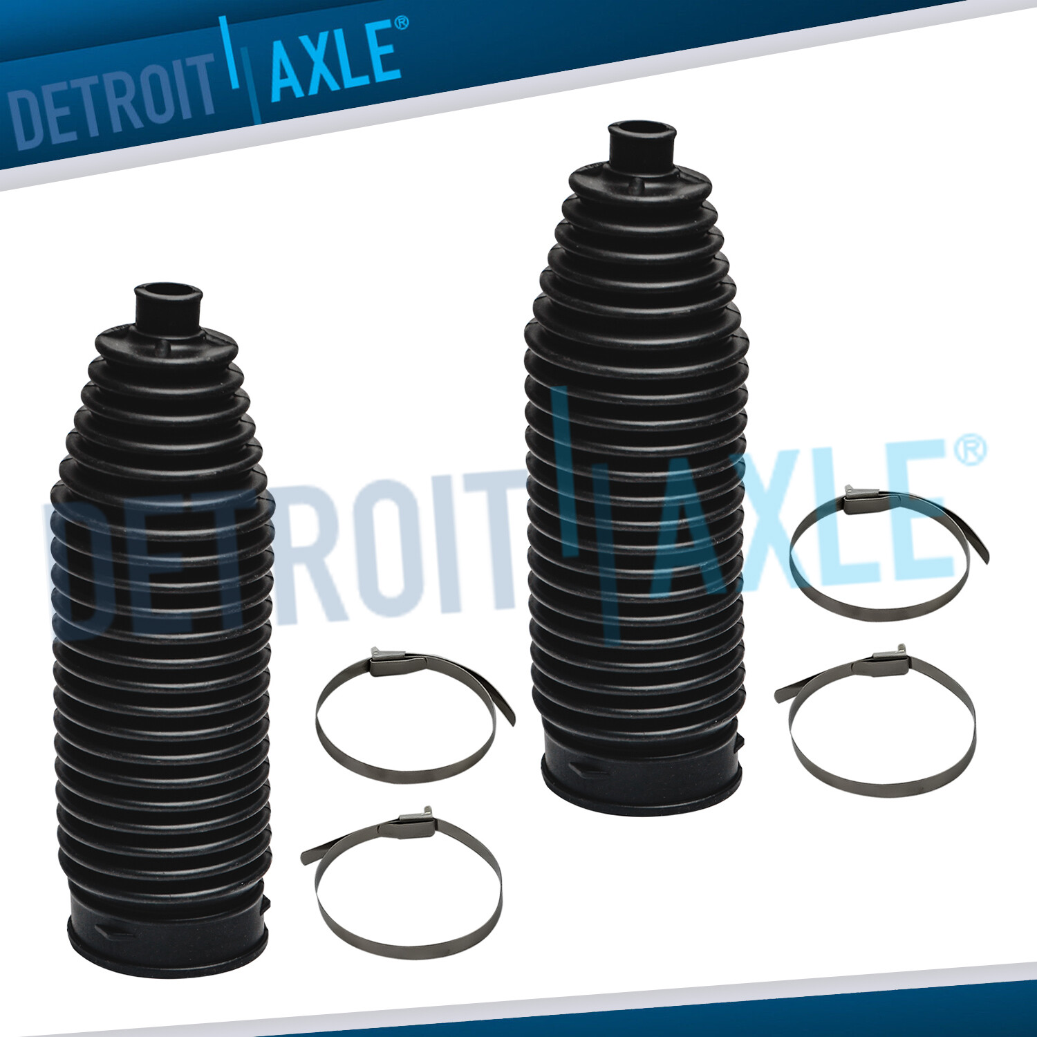 Pair Rack and Pinion Tie Rod Boots & Bellows for Silverado 1500 ...