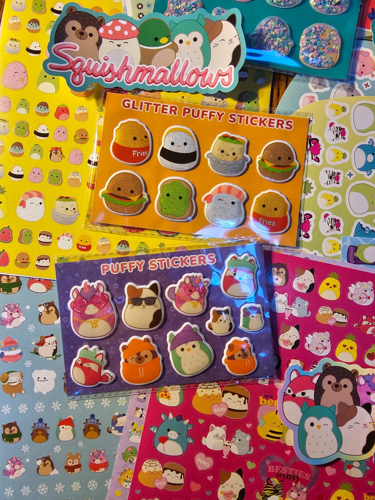 Original Squishmallow Vinyl Sticker Lot of 250 Stickers Various | eBay