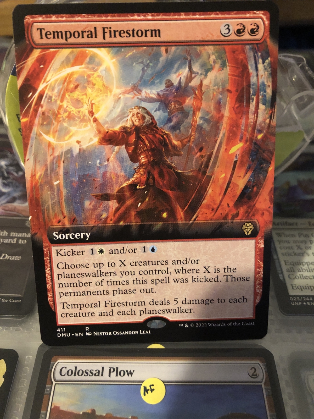 MTG Temporal Firestorm Dominaria United 411 Regular Rare for sale ...
