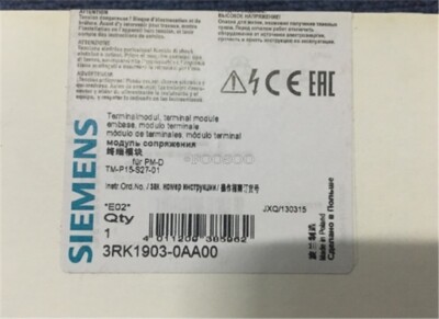 1Pc New Siemens 3RK1903-0AA00 3RK1 903-0AA00 kc | eBay