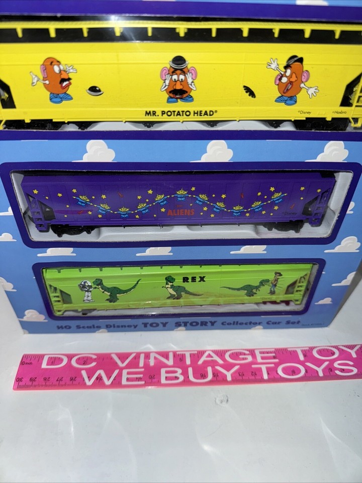 Vintage 1996 DISNEY'S TOY STORY HO SCALE COLLECTOR Tri-Pack CAR SET New ...