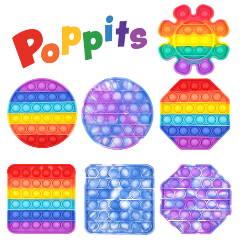 POPPITS Push Pop It Bubble Sensory Autism Fidget Stress Toys - UKCA ...