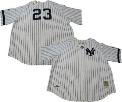 New 1995 Don Mattingly #23 Yankees Mens S Mitchell & Ness AUTHENTIC ...