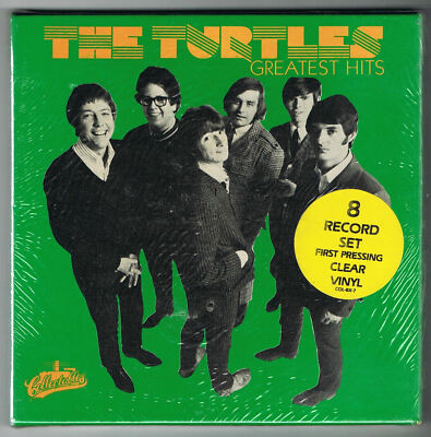 THE TURTLES Greatest Hits 7" 45 Single FACTORY SEALED Box Set ON CLEAR ...