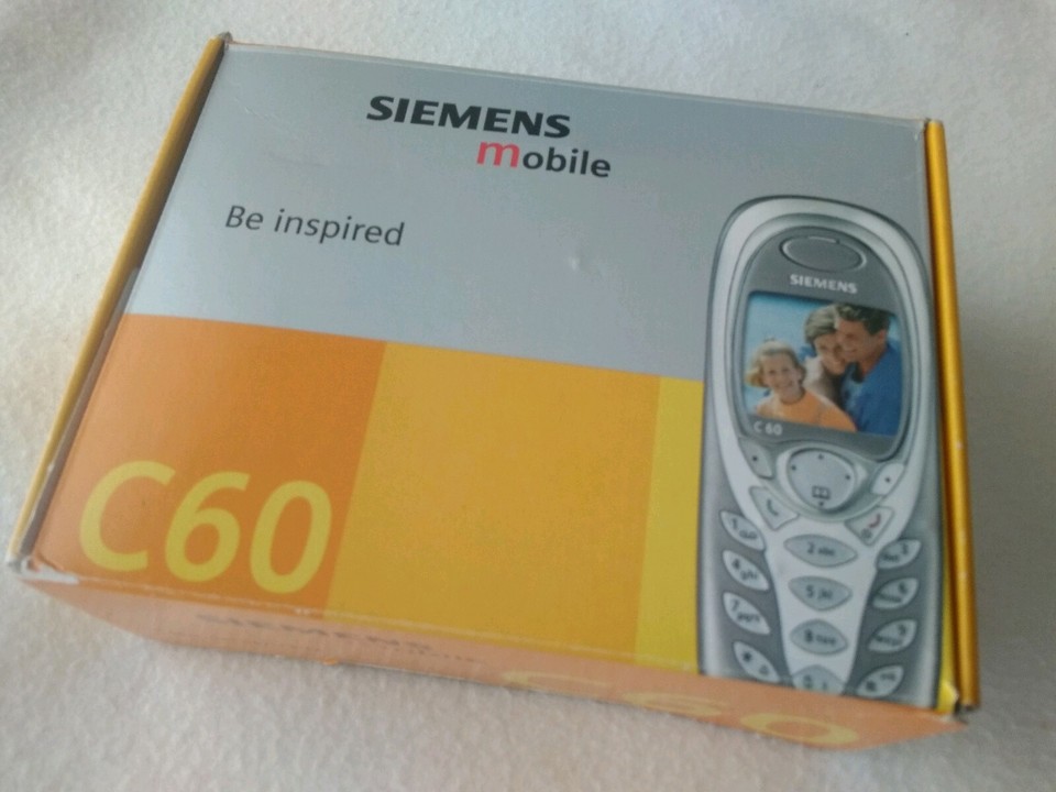VINTAGE Teléfono color SIEMENS C60 Totalmente operativo ~ ver fotos. | eBay