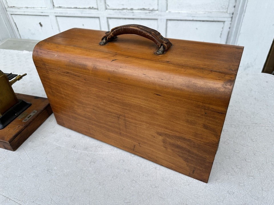 J H Bunnell Railway Telegraph Receiver Station Pen Register w Original ...