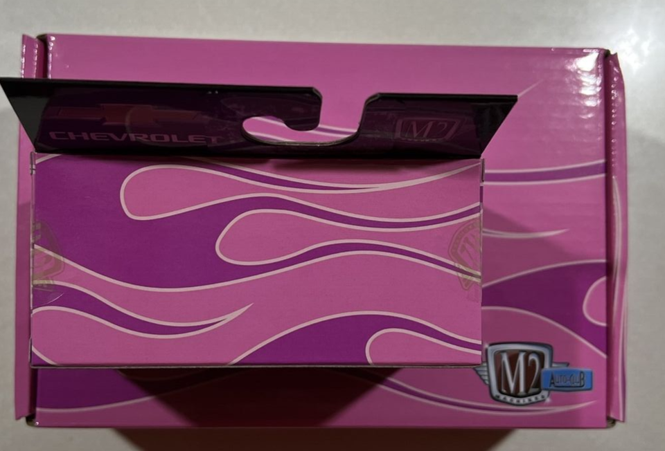 NEW 2024 M2 Machines Auto-Club Box #17 PINK 73 Chevy Super 30 ...