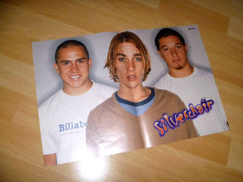 SILVERCHAIR / Caught in the Act Bravo Poster 90s TOP Party Deko | eBay UK