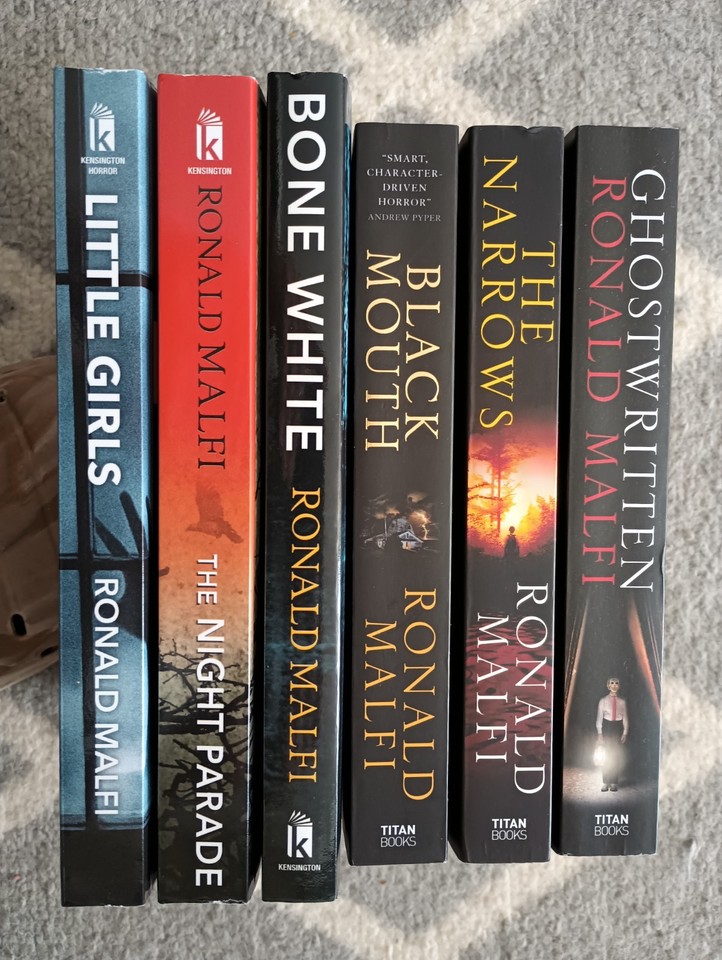 Lot of 6 Ronald Malfi Trade Paperbacks Horror Suspense | eBay