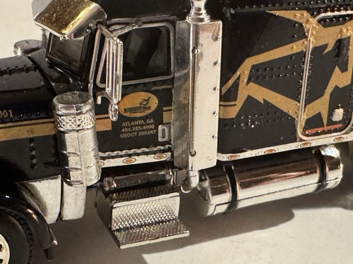 DCP 1/64 scale Diecast Buckhead Beef Peterbilt Truck Spread-Axle Refer ...