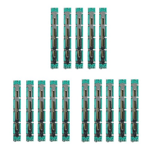 Mixer Fader Variable Resistors 75mm Double Channel Fader for Dimming ...