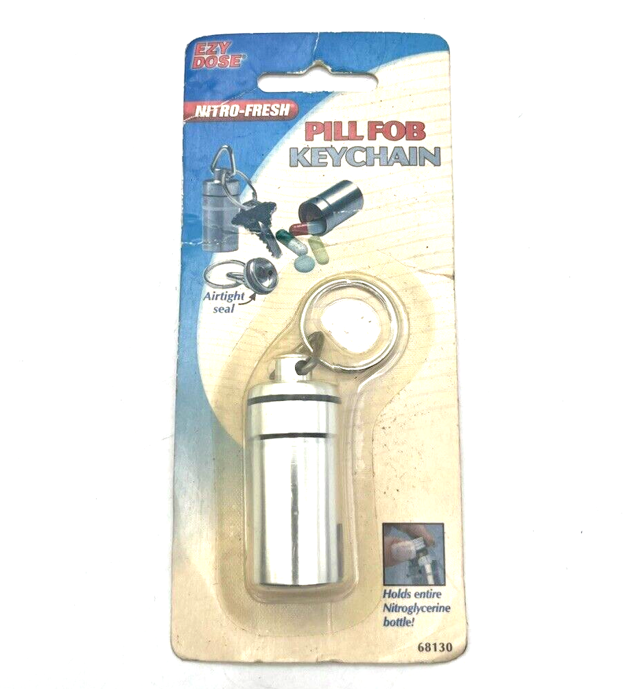 Nitroglycerin Pill Fob Nitroglycerin Holder Etsy