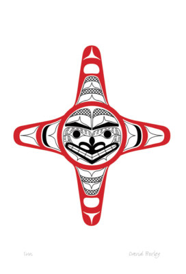 Sun David Boxley Art Card Tsimshian Northwest Coast Native | eBay