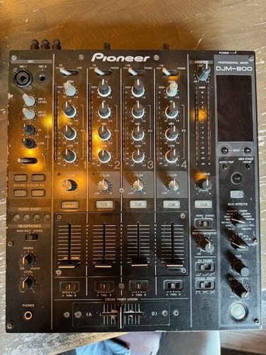 Pioneer DJM-800 4-Channel Digital Mixer | eBay UK