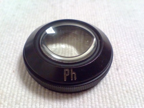 Ph lens for pancratic condenser Steindorff Berlin Microscope Microbe ...
