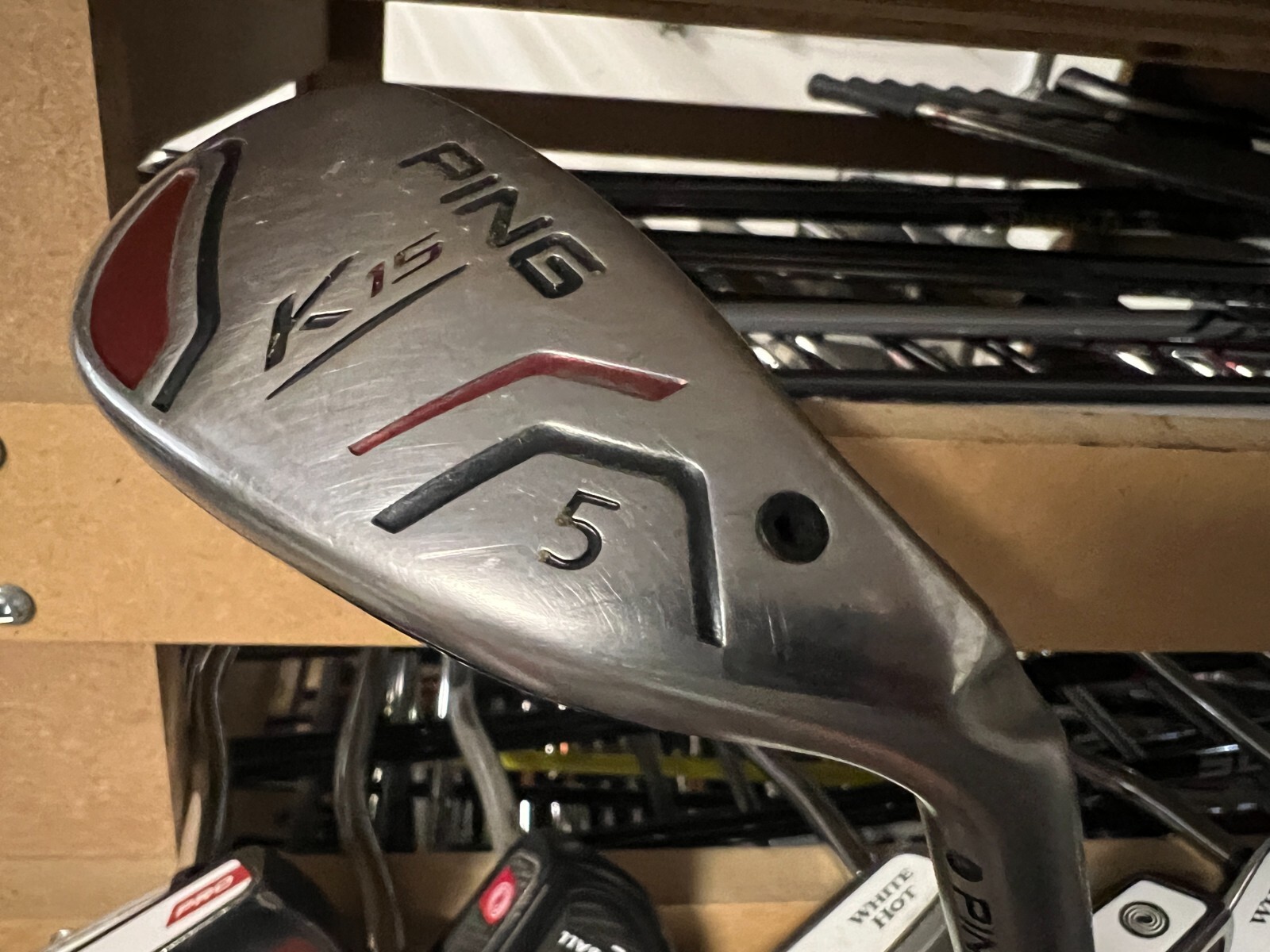 Ping K15 (5) Hybrid with UST Mamiya Light Flex 1207 | eBay