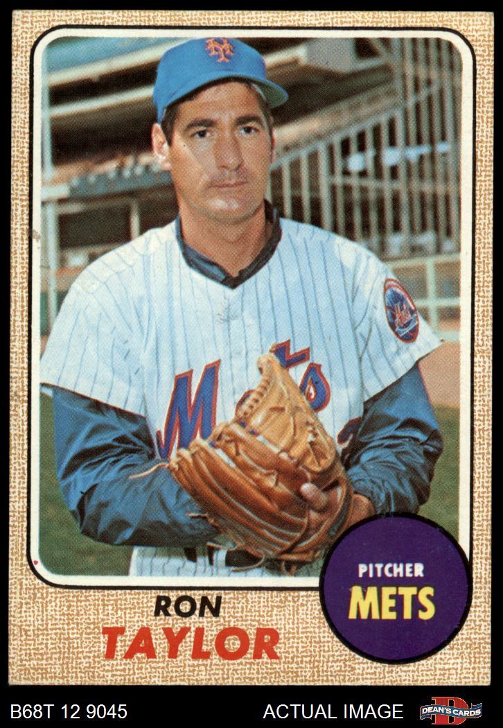 1968 Topps #421 Ron Taylor Mets 6.5 - EX/MT+ | eBay