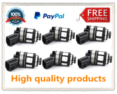 Sets of 6 Flow Matched high quality Fuel Injector 16600-38Y10 For ...