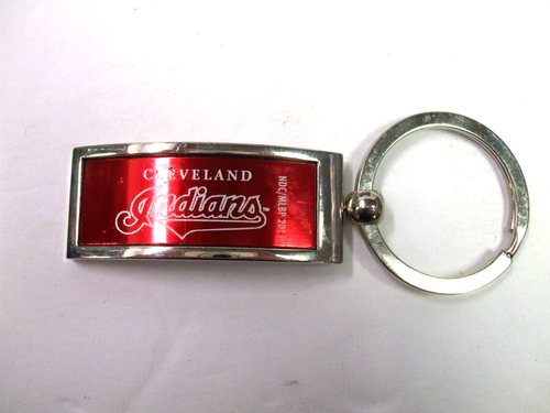 Vintage Cleveland Indians Team Logo MLB Metal Key Chain - New Old Stock ...