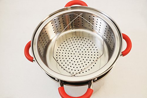 EXCELSTEEL 12 Qt Multifunction Stainless Steel Pasta Cooker w ...