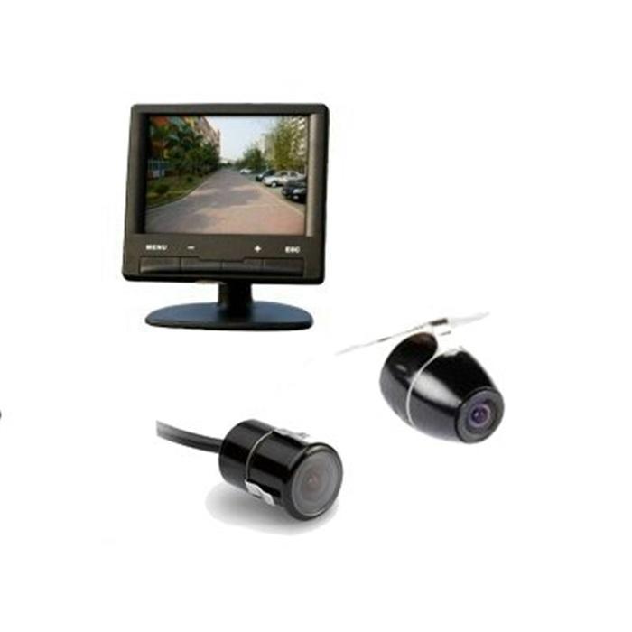 Parksafe PS006C22 Car Van 3.5" Parking Monitor Dual Reversing Camera | eBay