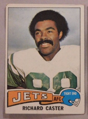 1975 Topps Rich Caster New York Jets #515 Football Card ex | eBay