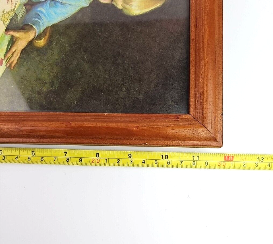 J Ingwersen Art 2 Prints Gretchen and Gary Toddlers Sweet Framed 11.5x ...