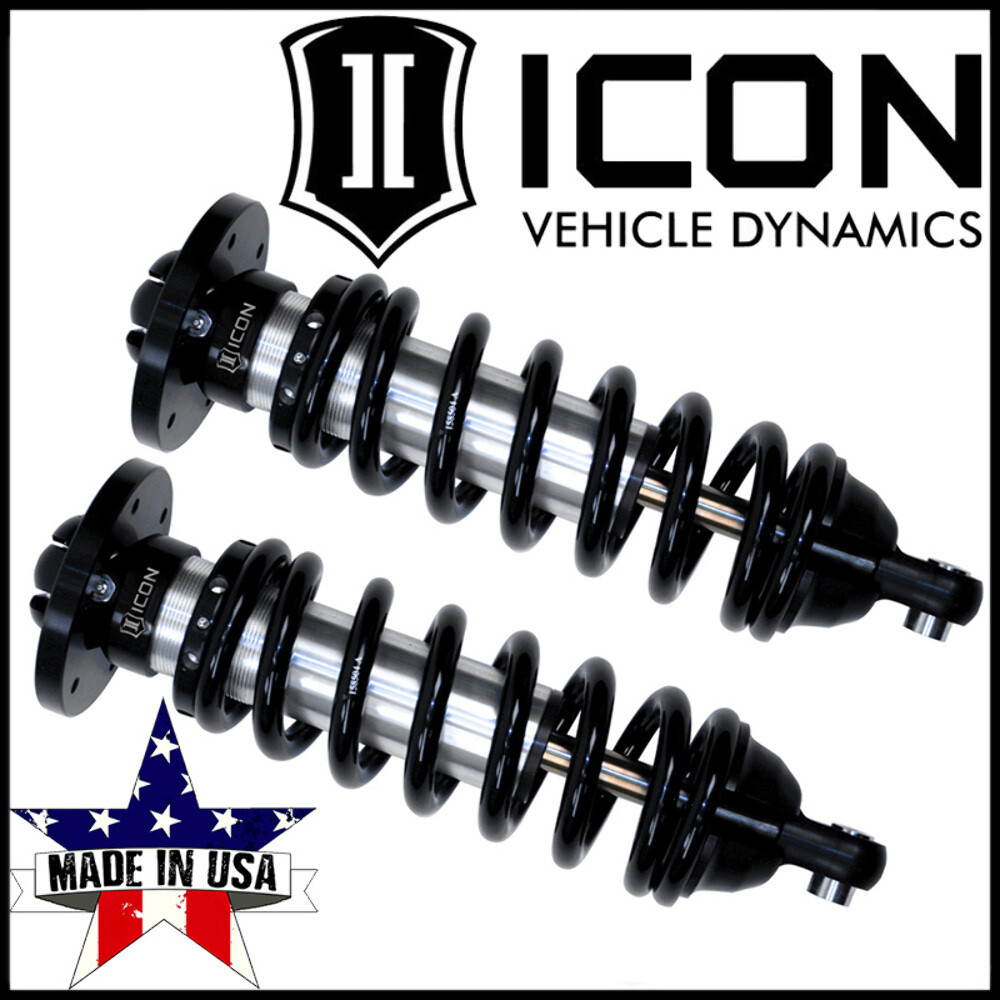 ICON 0-3" Lift 2.5 VS IR Coil-Over Front Shocks Kit fits 2004-2015 ...
