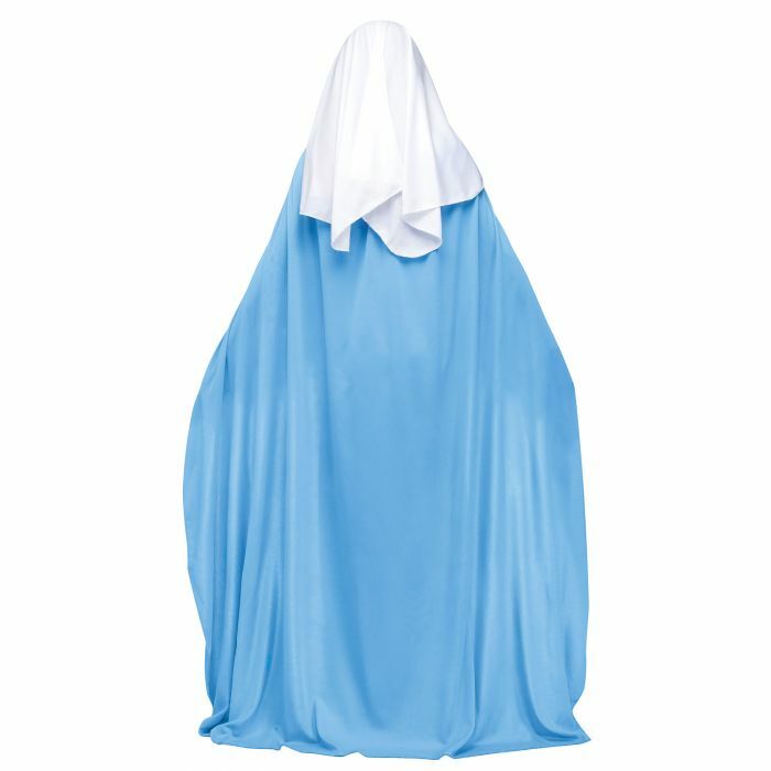 Girl's Child Mother Mary Costume Blue/White Religious Theater Play | eBay
