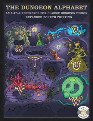 The Dungeon Alphabet Expanded Edition Sourcebook for any Fantasy RPG ...