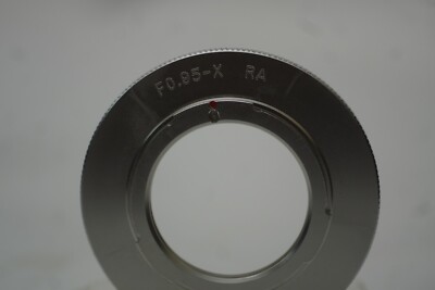 Canon Dream Lens 50mm f0.95 TV,RF onto Hasselblad X X1D single metal ...