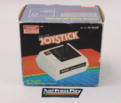 Vintage Tandy 1000/Color Computer Deluxe Joystick CIB Boxed Radio Shack ...